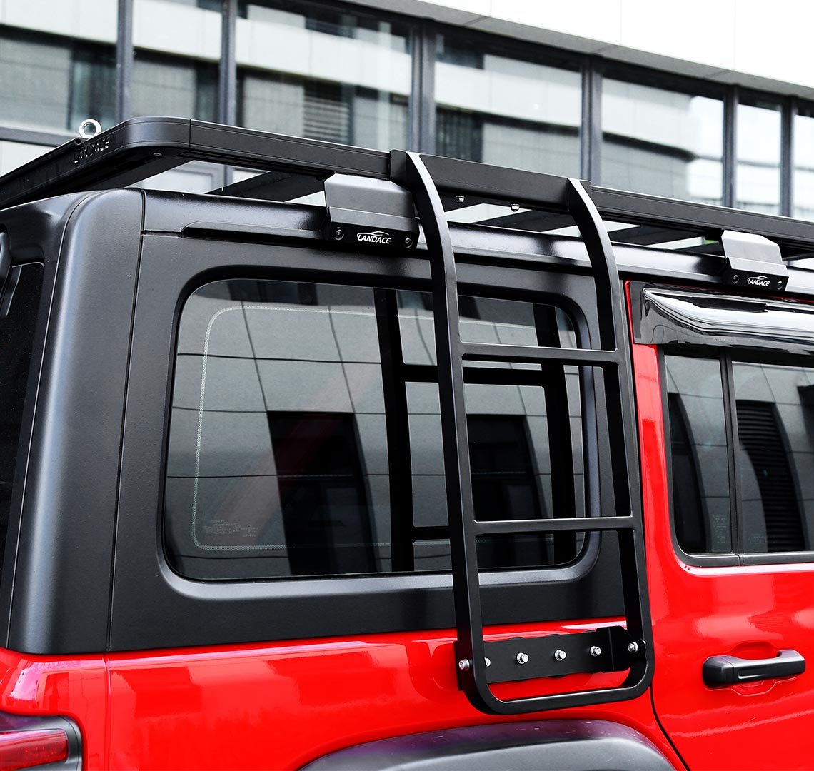 Jeep Wrangler Rubicon Side Ladder: Ultimate Off-Road Accessory for ...