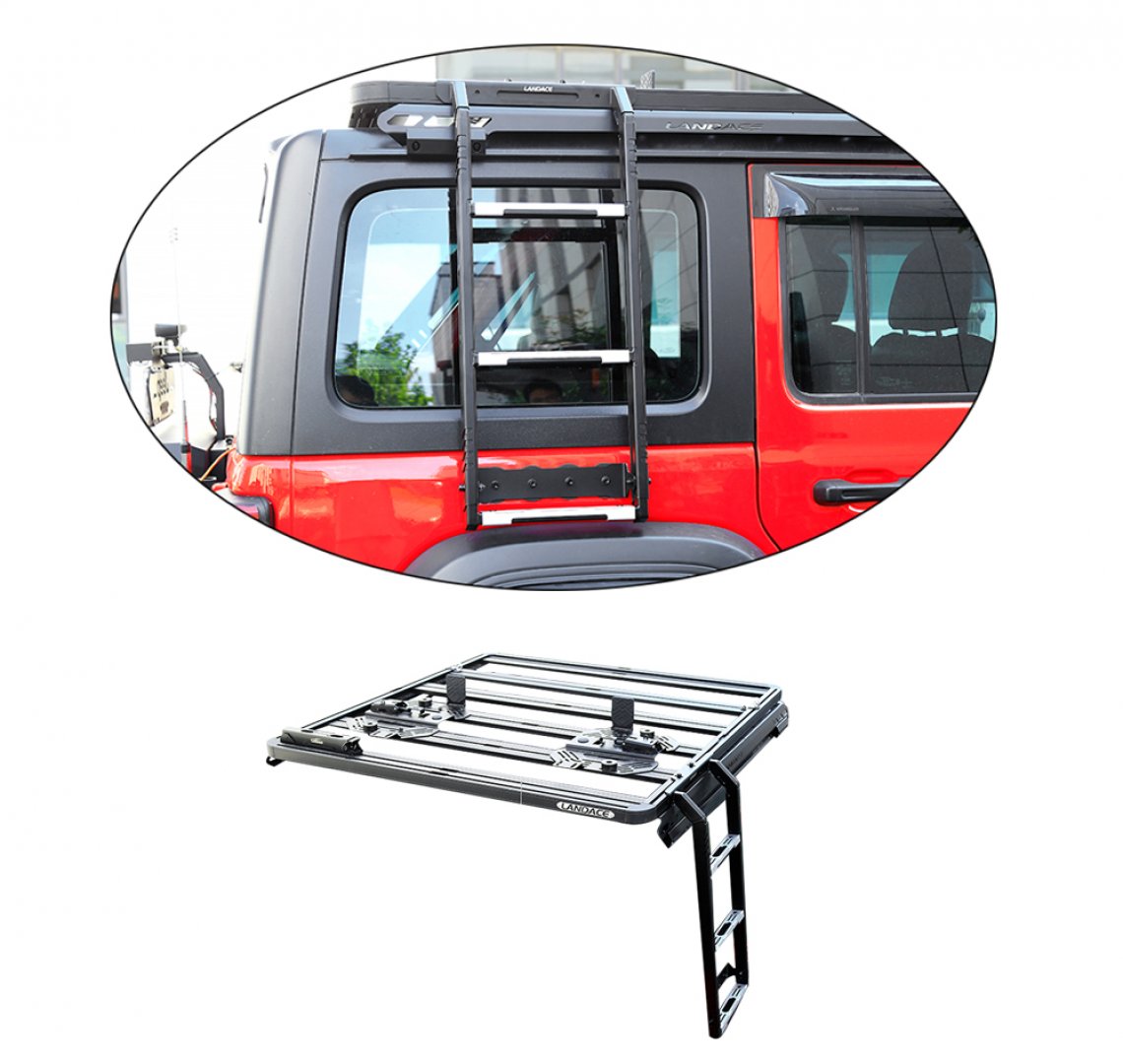 New Design Jeep Wrangler Rubicon Side Ladder High-Quality, Durable ...