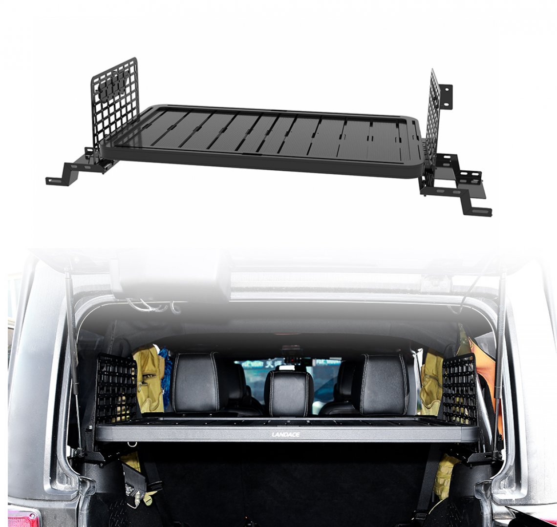 Upgraded Jeep JK Storage Shelves