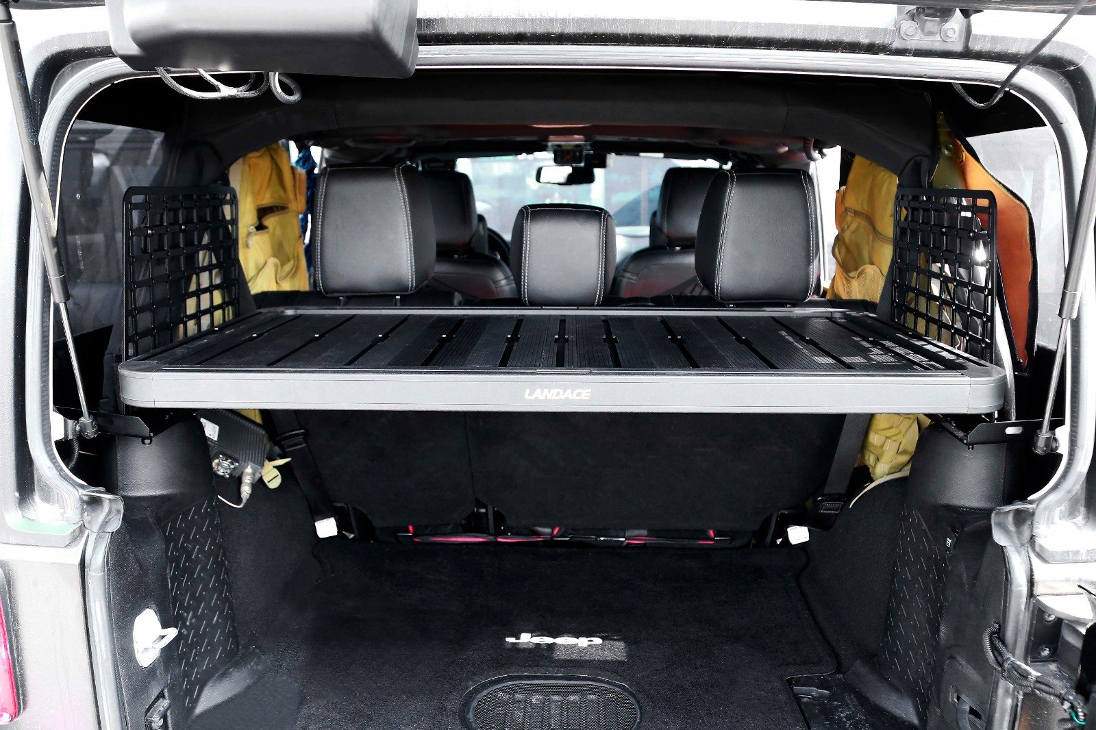 Upgraded Jeep JK Storage Shelves