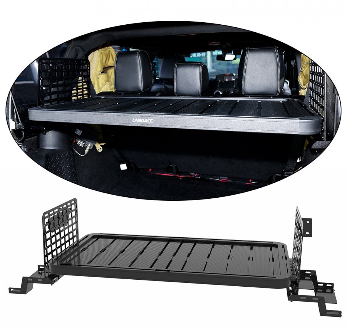 Upgraded Jeep JK Storage Shelves